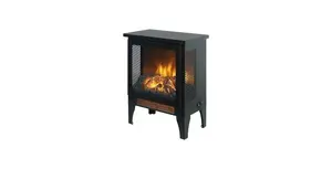 FLYNAMA 17 Inch Freestanding Electric Fireplace Stove Heater With 3d Flame Effect - No Color