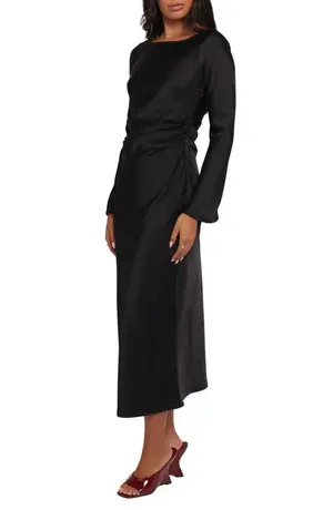 PETAL & PUP Kalyssa Long Sleeve Cocktail Dress