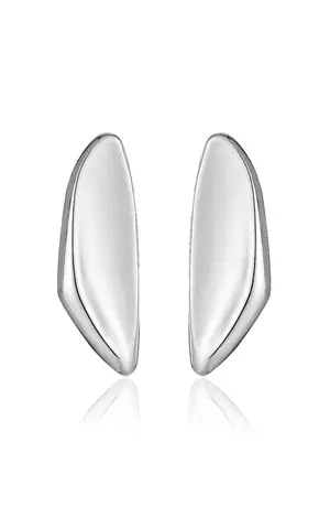 KELLERY Luna -toned Earrings - Silver