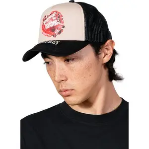 PLEASURES Cake Trucker Hat - Black