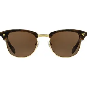 AMERICAN OPTICAL Sirmont 51mm Wayfarer Polarized Sunglasses - Chocolate Gold - Bnn-p