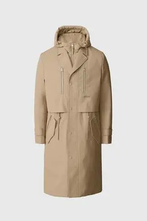 Mackage Sterling 2-in-1 Long Trench Coat - Light Camel