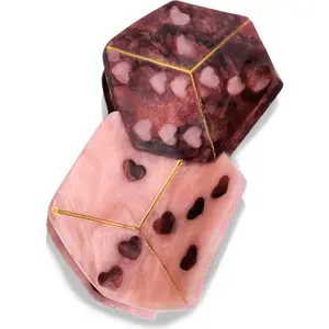 SOLAR ECLIPSE Dice Claw Clip - Classic Pink