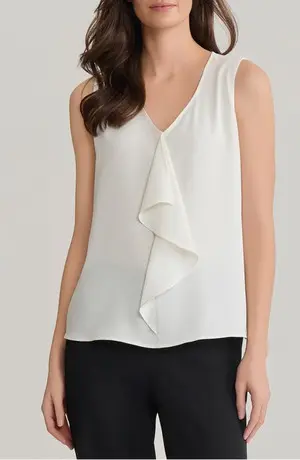 Kasper Frill Tops