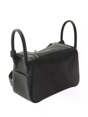 Hermès 2024 Mini Lindy Satchel - Black