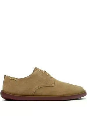 Camper Wagon Suede Derby Shoes - Neutrals
