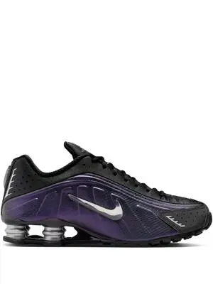 Nike Shox R4 Lace-up Sneakers - Black