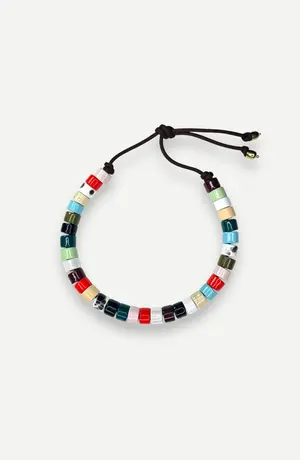 HER NEW TRIBE Multi Candy Beaded Necklace - Bead Two