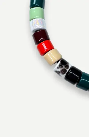 HER NEW TRIBE Multi Candy Beaded Necklace - Bead Two