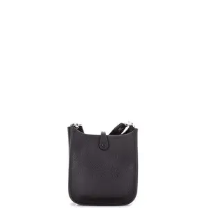 Hermès Evelyne Bag Gen Iii Clemence Tpm - Black