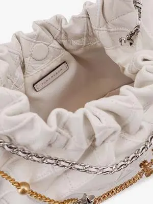 Tory Burch Fleming Mini Hobo - White