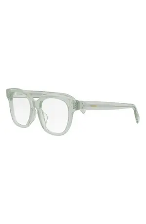 Celine 3 Dots 51mm Round Optical Glasses