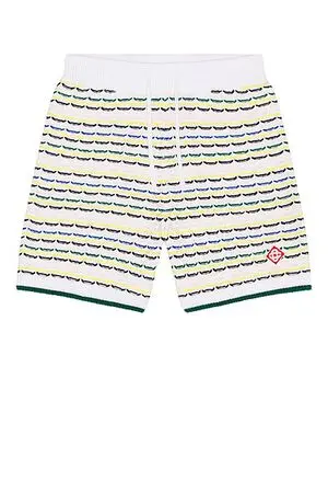 Casablanca Tuck Stitch Shorts