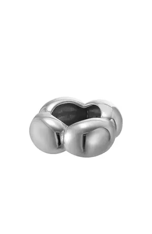 KELLERY Dazzle Dream Petal Ring - Silver