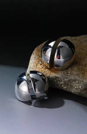 KELLERY Heritage Stud Earrings - Silver