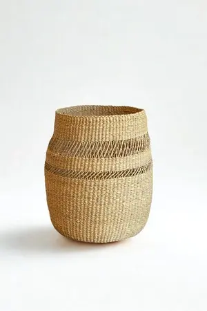 MBARE Mixed Weave Planter Basket