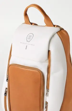 Brunello Cucinelli Padel Backpack - Natural