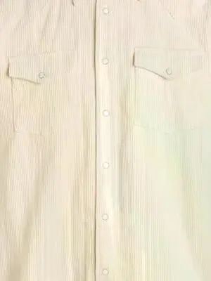 Nn07 Ricky Corduroy-effect Button Shirt