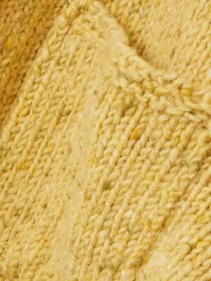 B Sides Wool-knitted Jacket - Yellow