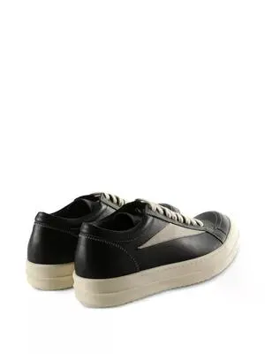 Rick Owens Panelled Low-top Sneakers - Black