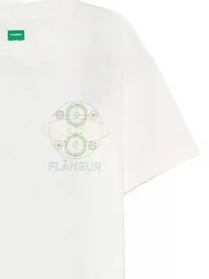FLANEUR Speaker Graphic-print T-shirt