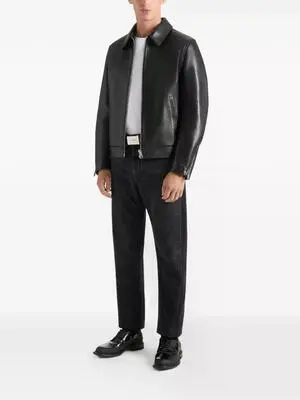 Givenchy Classic-collar Leather Jacket