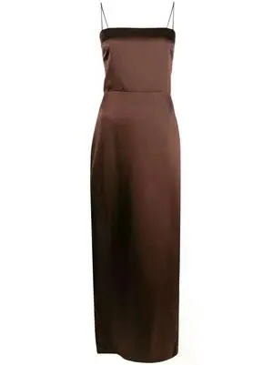 REFORMATION Frankie Sleeveless Maxi Dress - Brown
