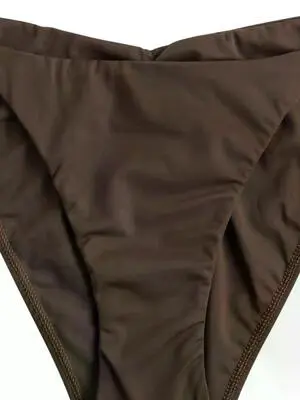 AWAY THAT DAY Sorrento Bikini Bottom With Gold-tone Hardware