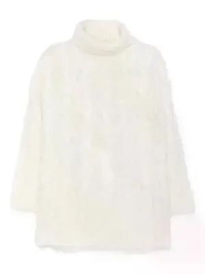 JOSEPH Cable-knit Turtleneck Sweater