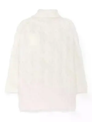 JOSEPH Cable-knit Turtleneck Sweater