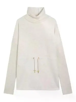 Varley Ethel Roll-neck Sweatshirt - Grey