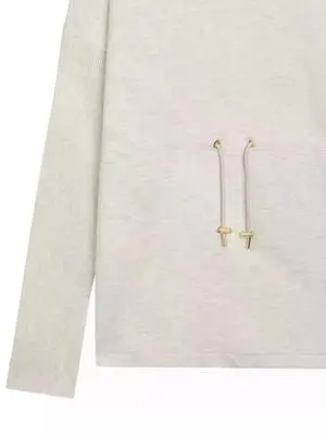 Varley Ethel Roll-neck Sweatshirt - Grey