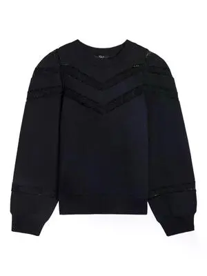 Rails Isles Lace Yoke Sweatshirt