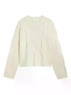 LISA YANG Cable Knit Pullover Sweater