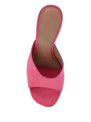 Attico Betta Heeled Mules - Pink