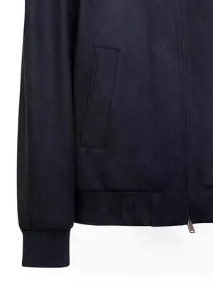 Fendi Embossed Patch Zip Jacket