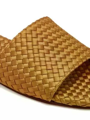 NAGHEDI St. Barths Woven Sandals - Brown