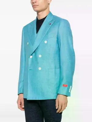 Isaia Double-breasted Blazer
