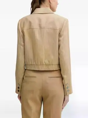 Dkny Notched Lapel Jacket