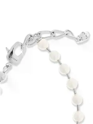 Alexander McQueen Skull Pearl Bracelet