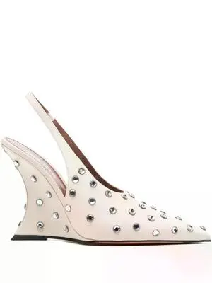 Paris Texas Nina Crystal Embellished Slingback