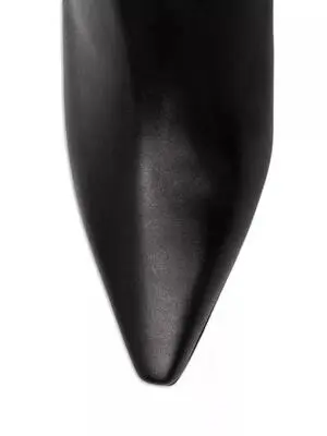 BALDININI Chain-detail Leather Knee-high Boots