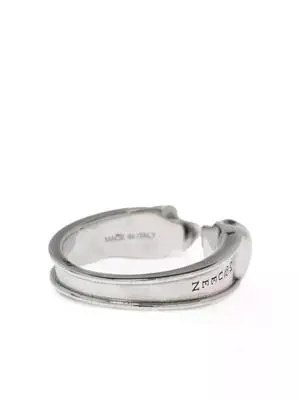 Alexander McQueen Skull Band Ring