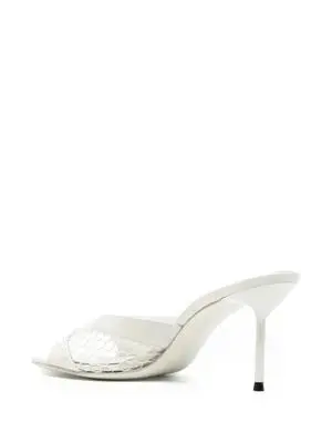 Paris Texas Lida Mesh Heeled Sandals