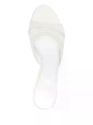 Paris Texas Lida Mesh Heeled Sandals
