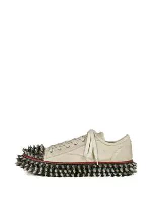 DOUBLET Dirty Spike Toe Sneakers