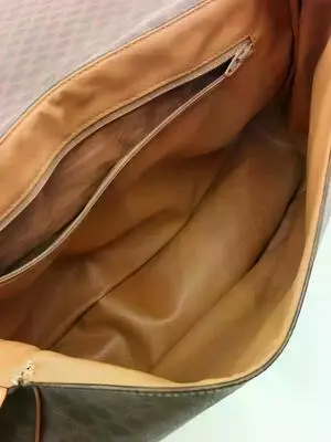 Celine 2000s Macadam-pattern Shoulder Bag