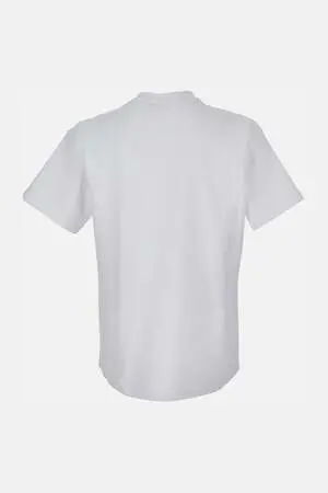 Givenchy Maglietta Logo In Cotone - Bianco
