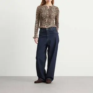 DAMSON MADDER Elliana Smocked Cardigan
