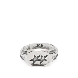 TWOJEYS Superstar Signet Ring - Sterling Silver